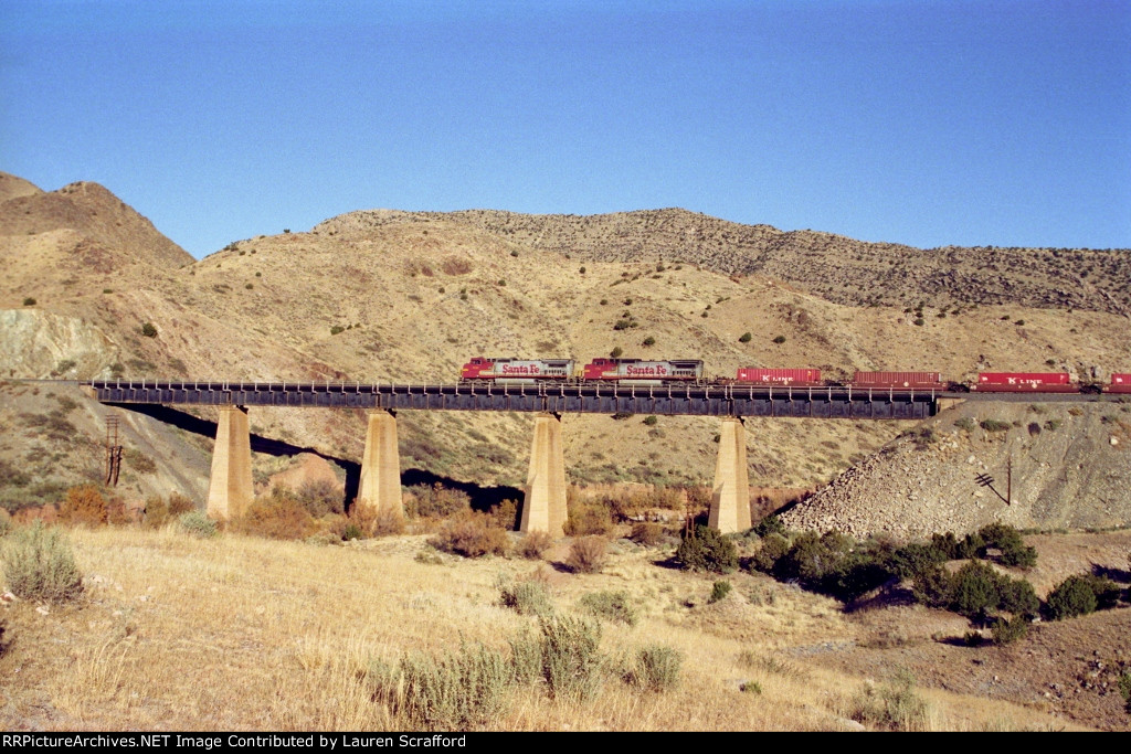 ATSF 806 W/B Bridge 1
